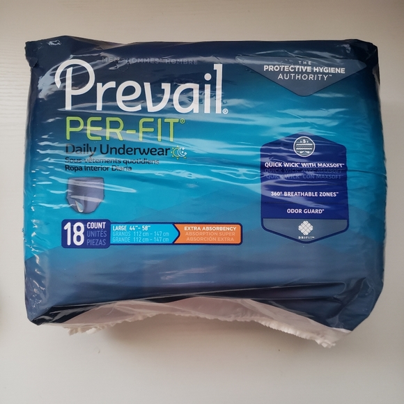 Prevail Per-Fit | Accessories | Mens Disposable Underwear Diapers ...